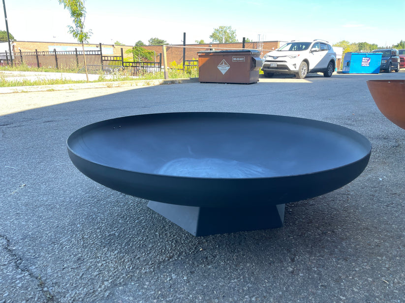 Well-designed 47in – 59in Huge, Deep, Fire pit _Heavy Duty Corten ...