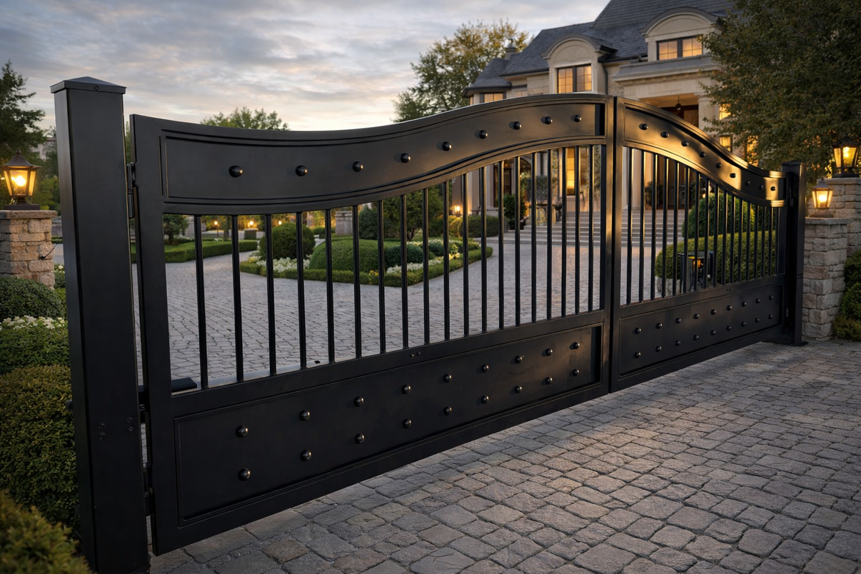 Aggressive Swing Gate _Heavy Duty Gate _ Steel Gate_ Modern Gate _GG ...
