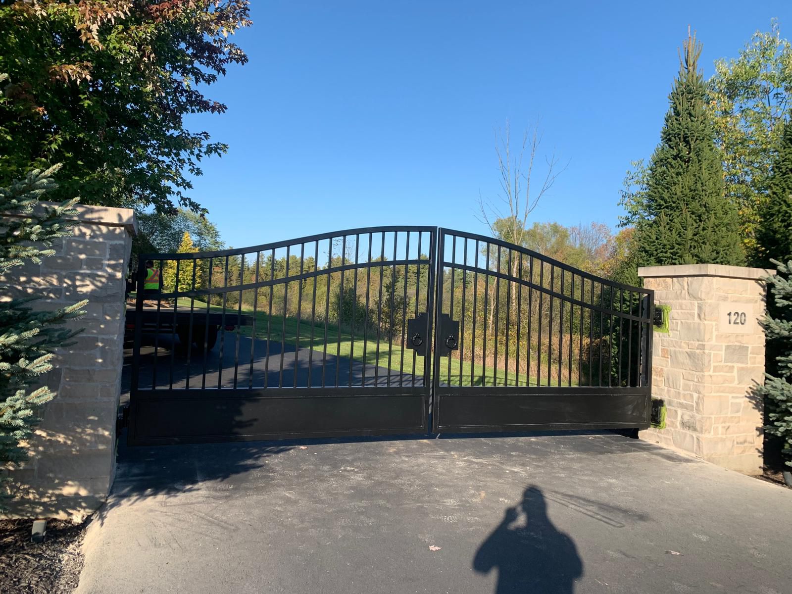 Tigon Solid Metal Driveway Gate _ Heavy Duty Gate _ Strong Gate_ Horse ...